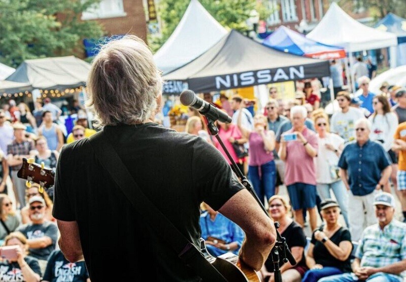 Map of Franklin's Main Street Festival 2026 - Williamson Source