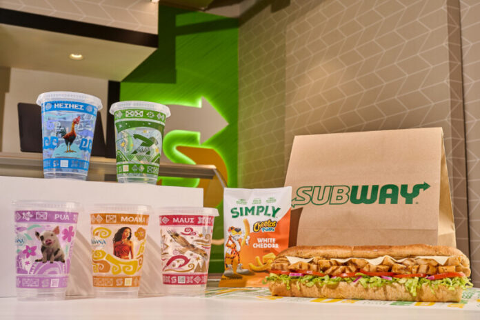 Subway Teams Up With Disney for Live-Action Moana Movie Meal Deal ...